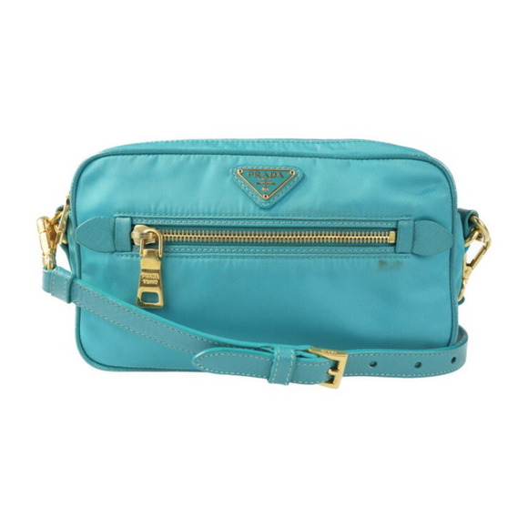 Prada | Bags | Prada Testo Saffiano Shoulder Bag Bt773 Nylon Leather ...